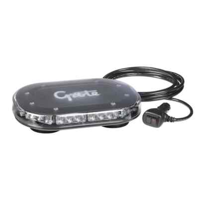 Grote 77803 Class I Compact Led Light Bars, Magnetic Mount, Amber, 12 V ...