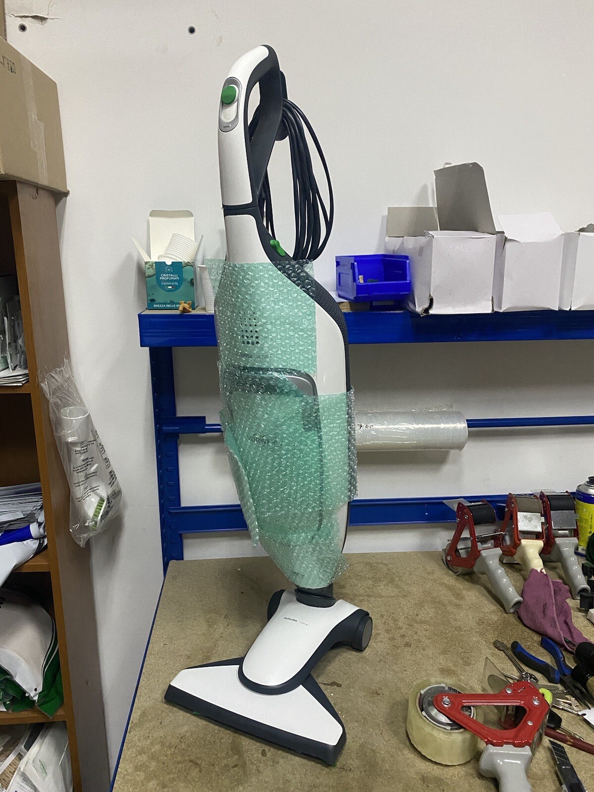 VORWERK FOLLETTO VK 220 S *NUOVO EXPO* ORIGINALE ULTIMO MODELLO VK220s ...