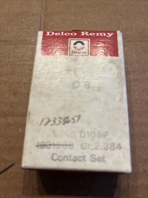 1957-1974 Chevrolet 8 Cyl. NOS Point Set D106P GM 1931988 Vintage NOS ...
