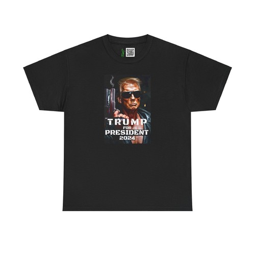 Trump 2024 Terminator parody - Unisex Heavy Cotton Tee | eBay