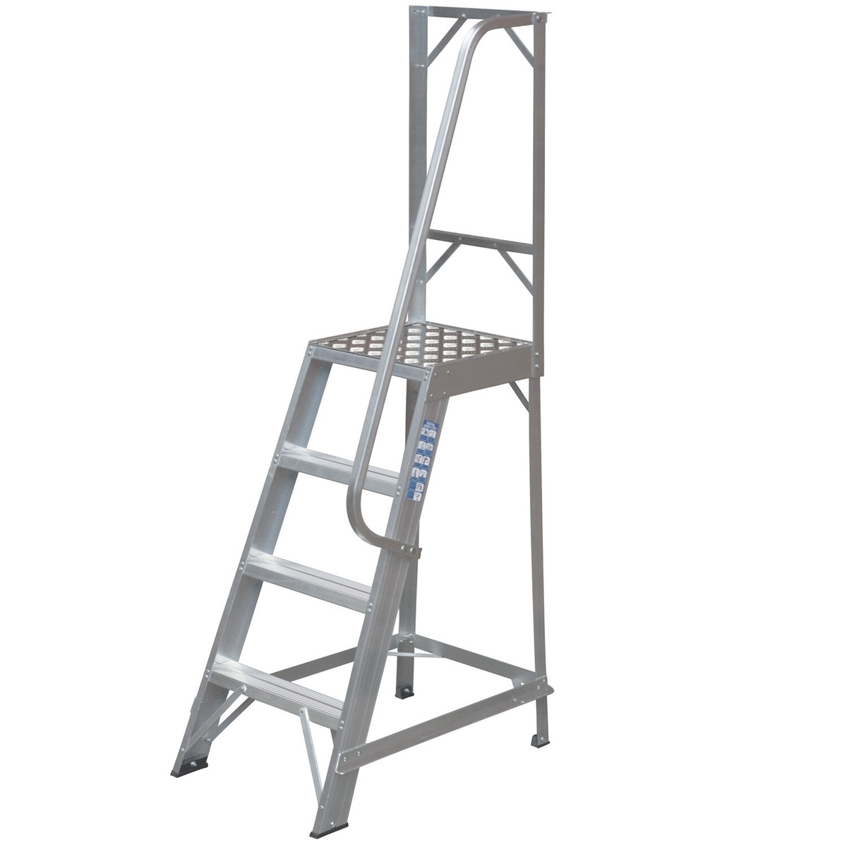 Aluminum Platform Step Ladder