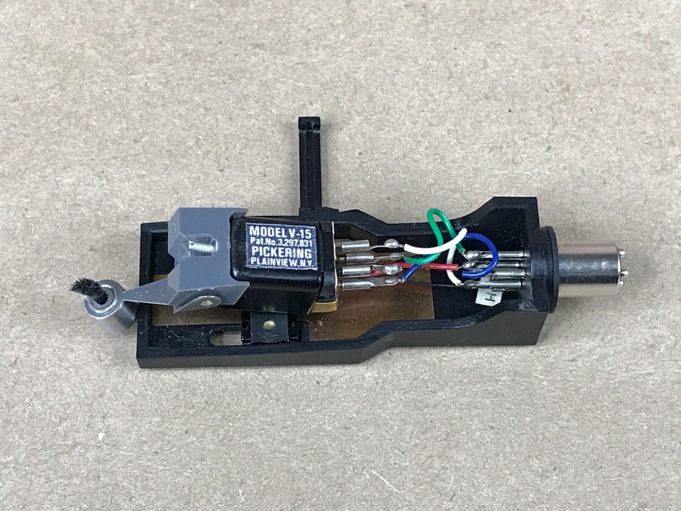 Hitachi HT-324 Turntable Headshell With Pickering V-15 Cartridge & D-5 ...