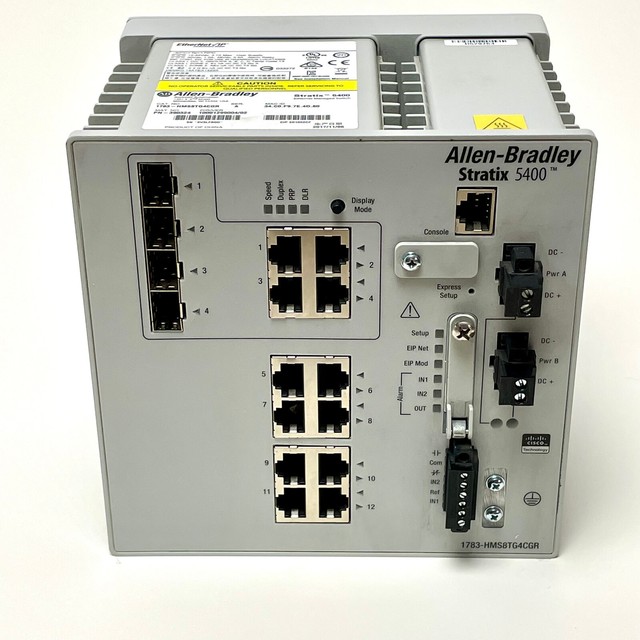 1783-hms8tg4cgr Allen Bradley Stratix 5400 Ethernet Adapter ...