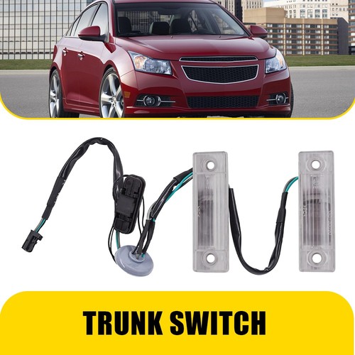Trunk Release Switch Button w/ License Plate Lamp 95107229 For Chevy ...