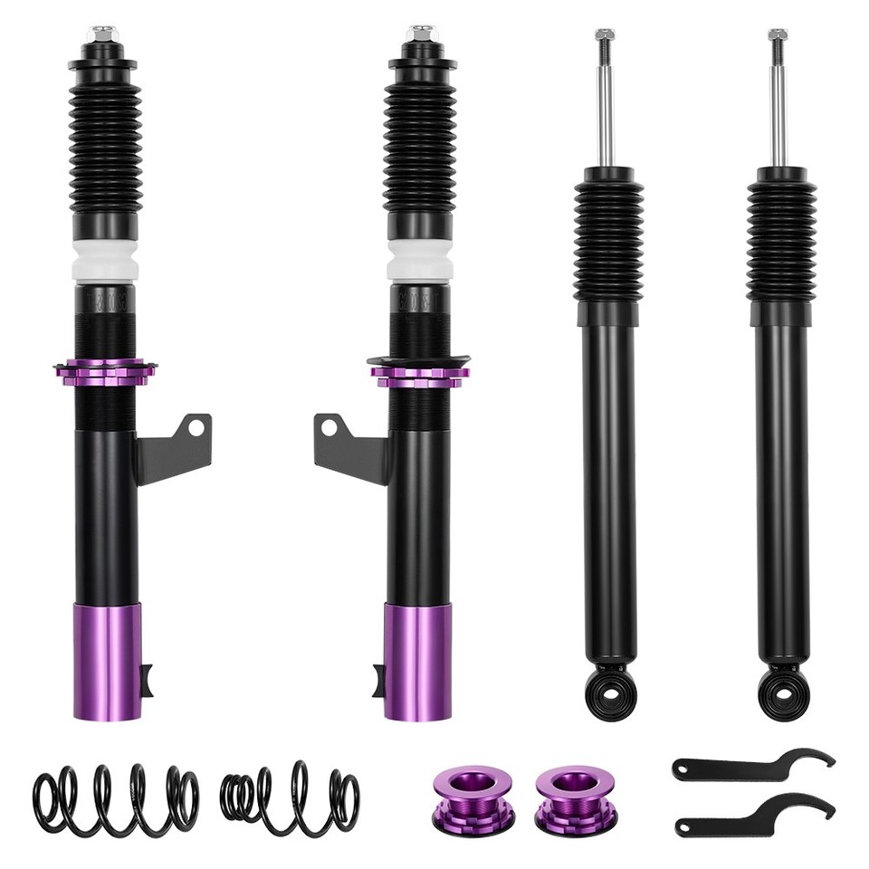 4Pcs Coilover Struts Shocks For VW MK5 MK6 GOLF JETTA 2006-2014 ...