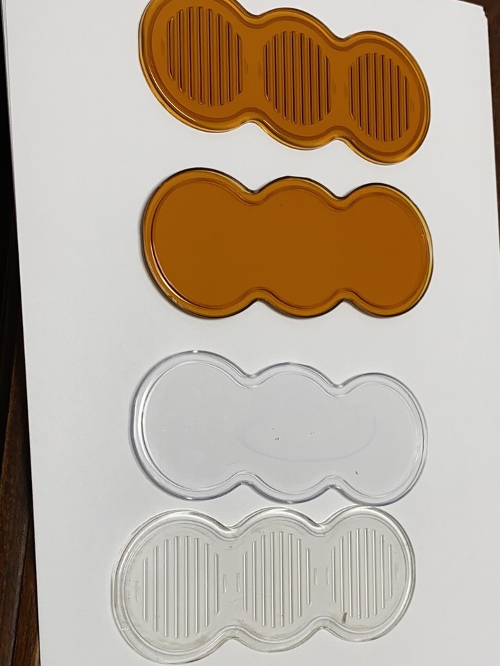 All Terrain Concepts -Race Series Light Bar Replacement LENS Amber ...