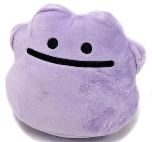 Pokemon Center Limited Ditto Pokemon Doll Plush "Sun/Moon" (2017) 14cm ...