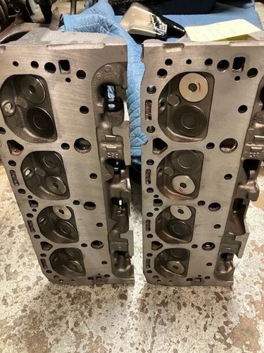 CHEVY GM 307 327 CYLINDER HEADS 3917292 1968 1969 CHEVROLET | eBay
