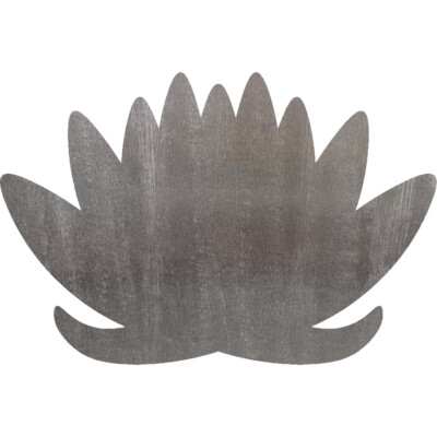 Lotus Flower Steel Cut Out Metal Art Decoration | eBay