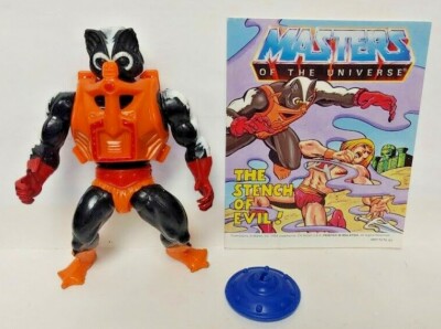 Stinkor Skunk MOTU He-Man Masters of the Universe Complete Figure Comic ...