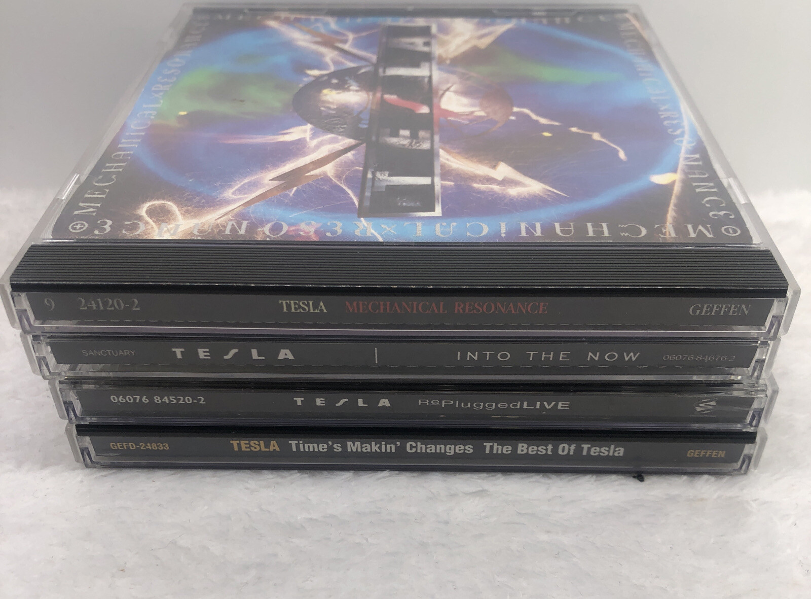 Tesla CD Lot of 4 Mechanical Resonance Into The Now Best of Tesla ...