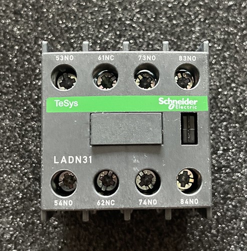 SCHNEIDER Telemecanique Contacteur Bloc Additif Instantané TeSys LADN31 ...