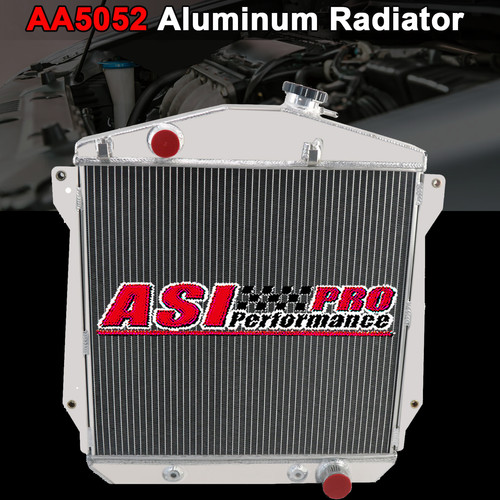 for 1943-1948 45 Chevy Fleetmaster Sedan Coupe Fleetline 4 Row Aluminum ...