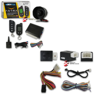 Scytek A777 Car Alarm System With Keyless Entry Plus Remote Start ...