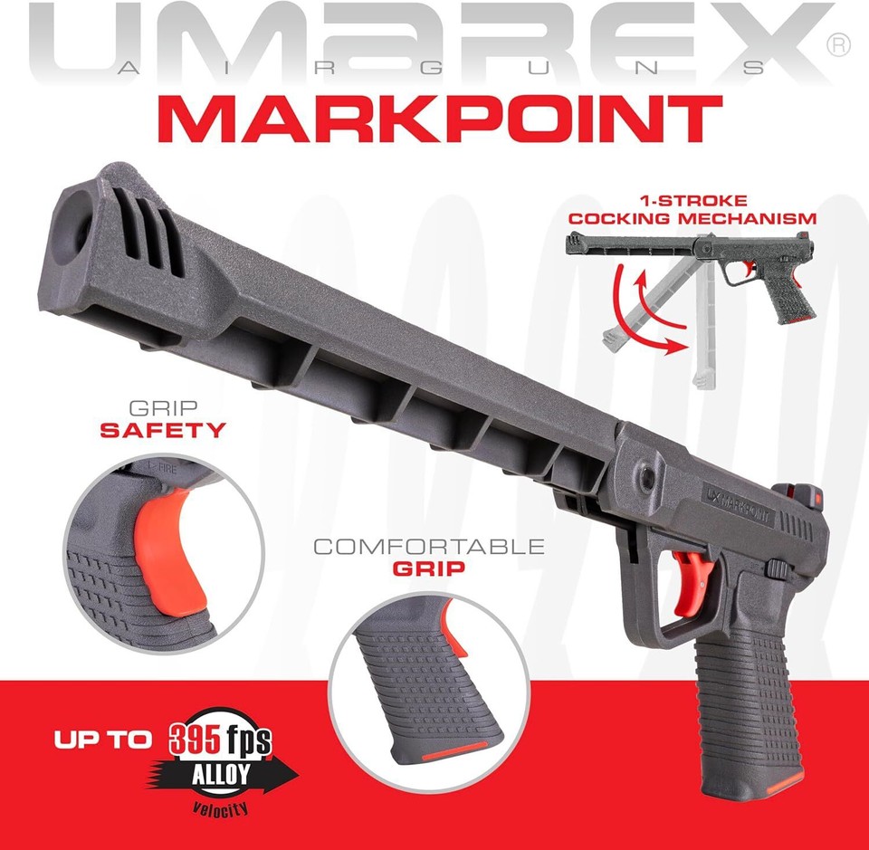 Factory Refurbished Umarex Markpoint .177 Pellet Break Barrel Pistol ...