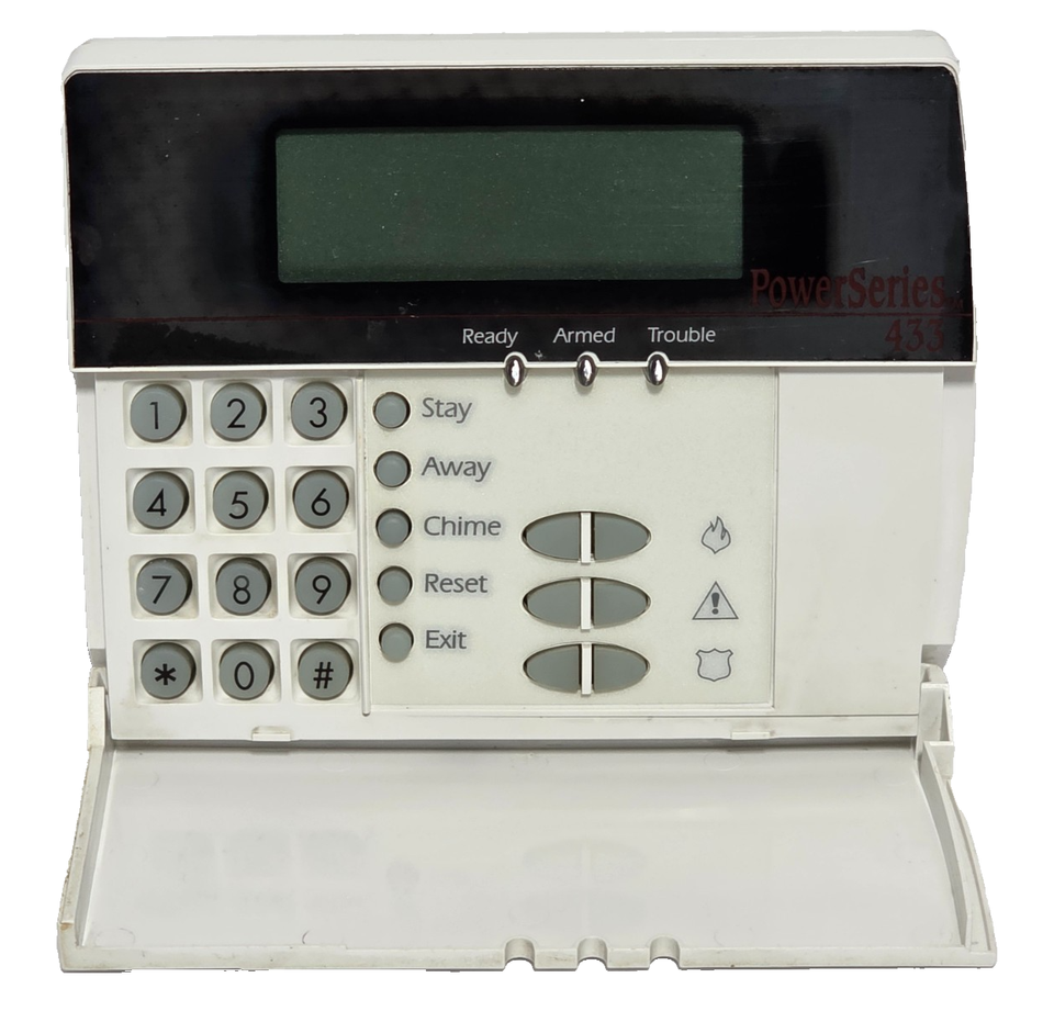 DSC LCD5501Z Fixed Message Alarm Keypad for Power Series | eBay