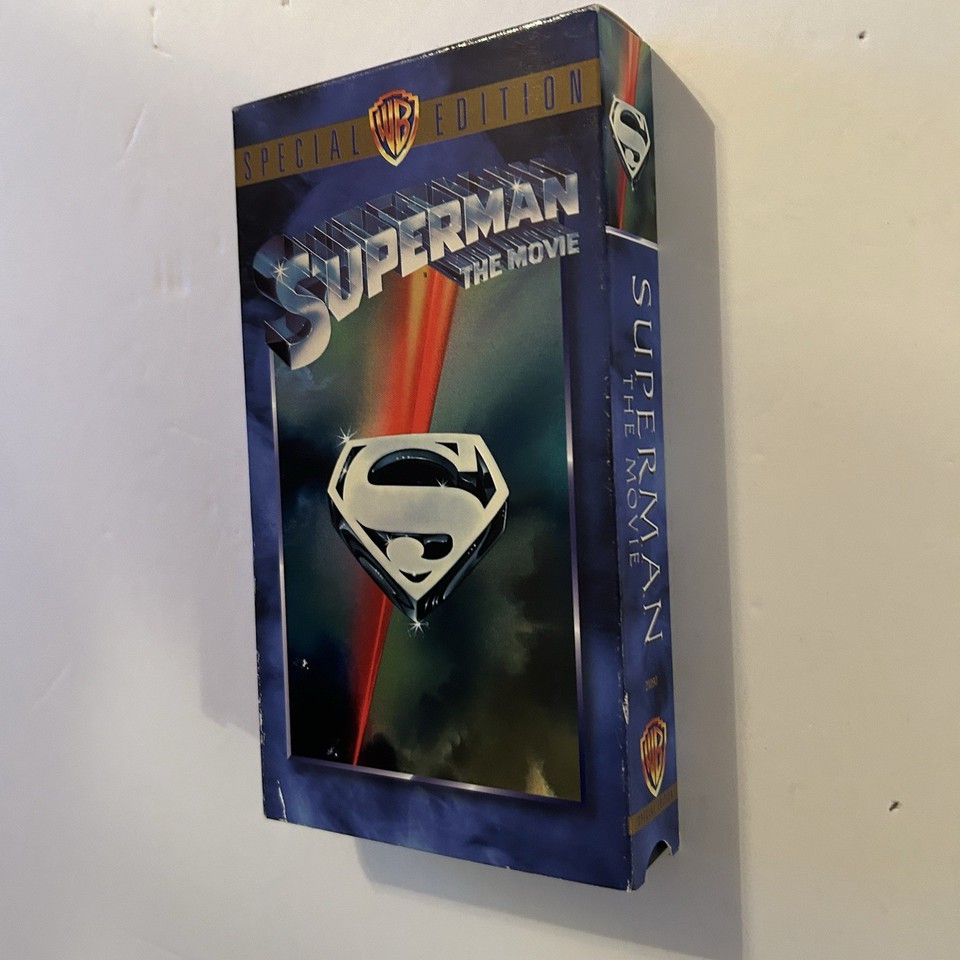 Superman The Movie VHS 1978 Special Edition Christopher Reeve ...