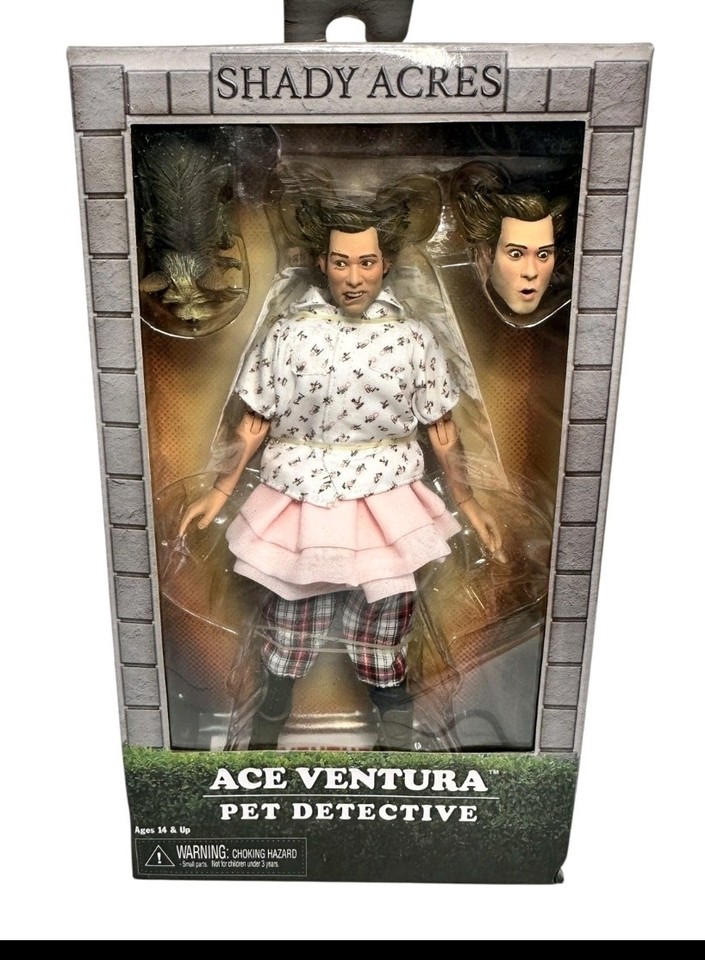 NECA Ace Ventura: Pet Detective - Shady Acres Ace Ventura (Clothed ...