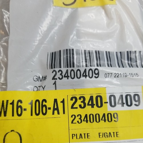 2019-2021 Chevy Silverado OEM Tailgate Emblem Nameplate GM 23400409 | eBay