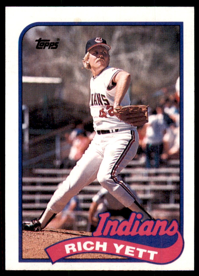 1989 Topps Rich Yett Cleveland Indians #363 | eBay