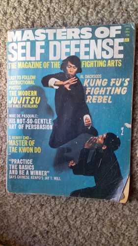 rare 1974 MASTERS OF SELF DEFENSE MAGAZINE | eBay