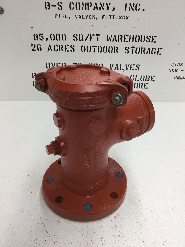 3" -1/2" Victaulic 731-G Suction Diffuser DI Groove x Flange C10 (3021 ...