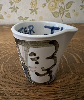 M A Hadley Pottery 3” Firewater Indian Chief Jigger Measuring Cup | eBay