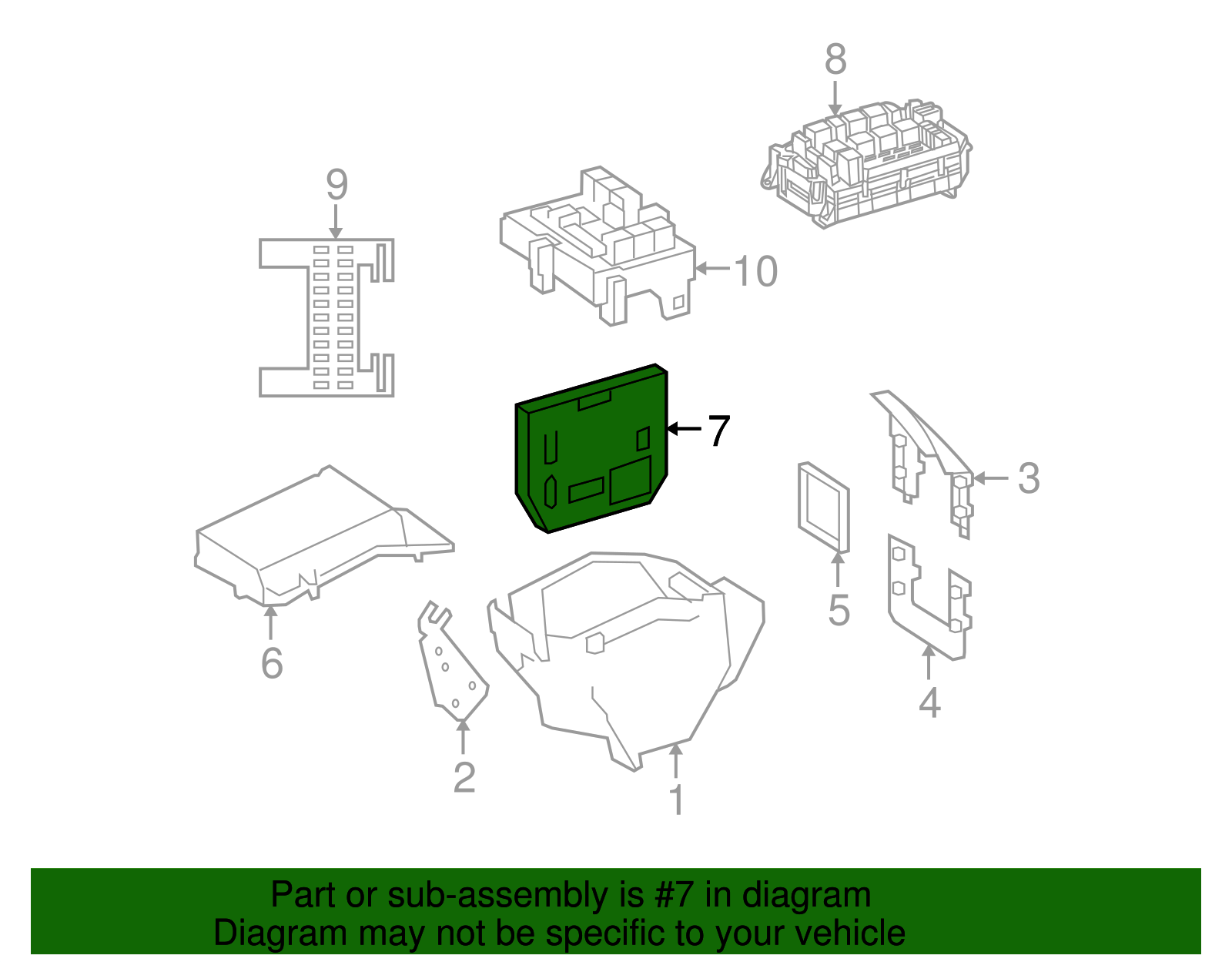 Mercedes-Benz 2215458432 Genuine OEM Factory Original Module for sale ...