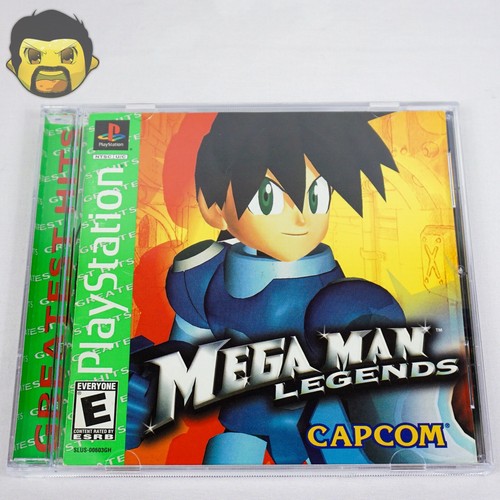 Mega Man Legends PS1 CIB (Sony PlayStation 1 1998) Complete with Manual ...