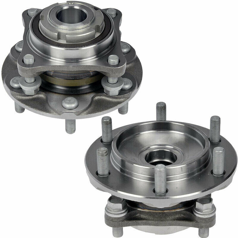 Front Wheel Bearing Hub Pair for 2005-15 Toyota 4Runner Tacoma 2WD ...