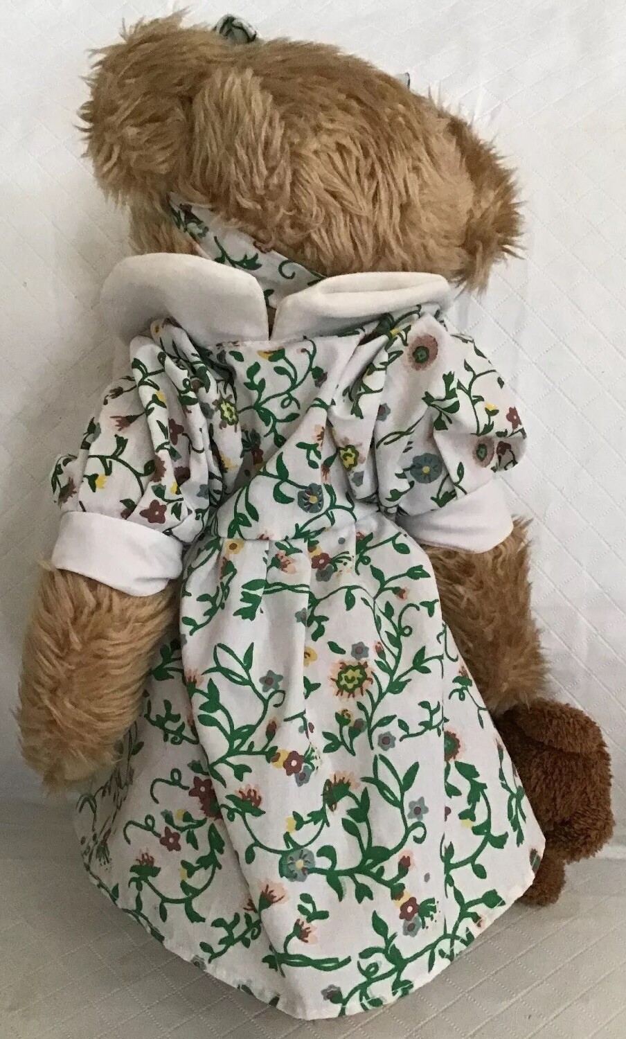 Sabrina Progressive Plush Bear W/ Her Own Teddy Floral Dress Headband ...