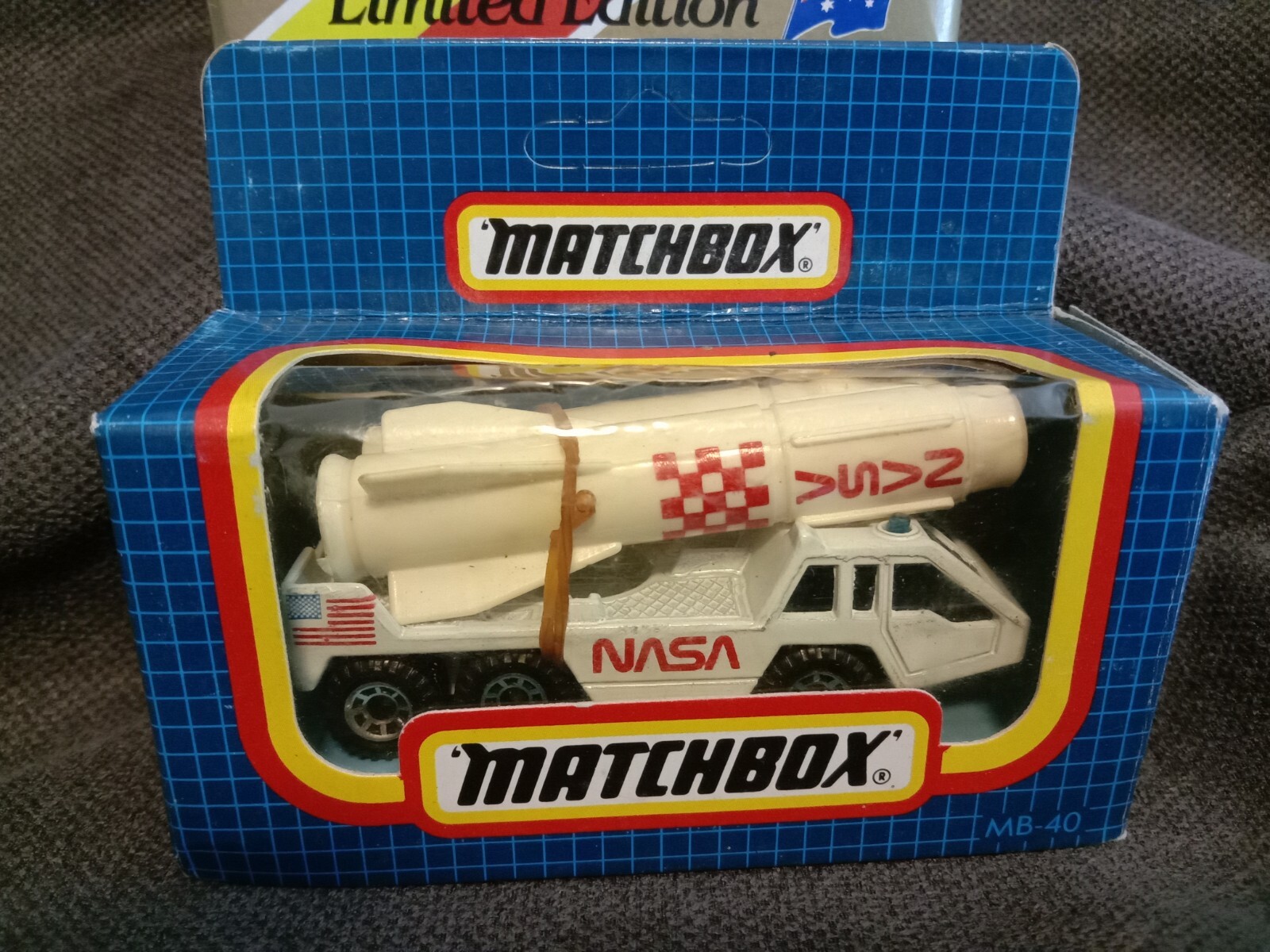 2 Vintage Matchbox Limited edition Jetspress truck & NASA rocket ...