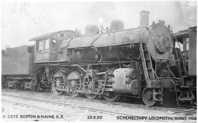 BOSTON & MAINE RAILROAD PHOTO ( P1416 ), ENGINE " 2375 " | eBay