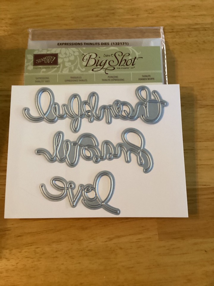 Stampin’Up! & Fun Stampers Journey Retired EDGELITS, FRAMELITS, & THINLITS, NEW | eBay