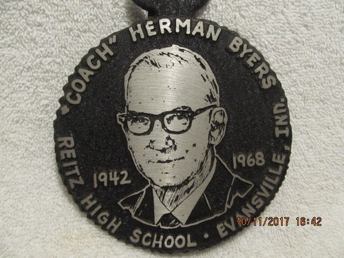 Trivet Honors Hall of Fame Football Coach Herman Byers Evansville Reitz ...