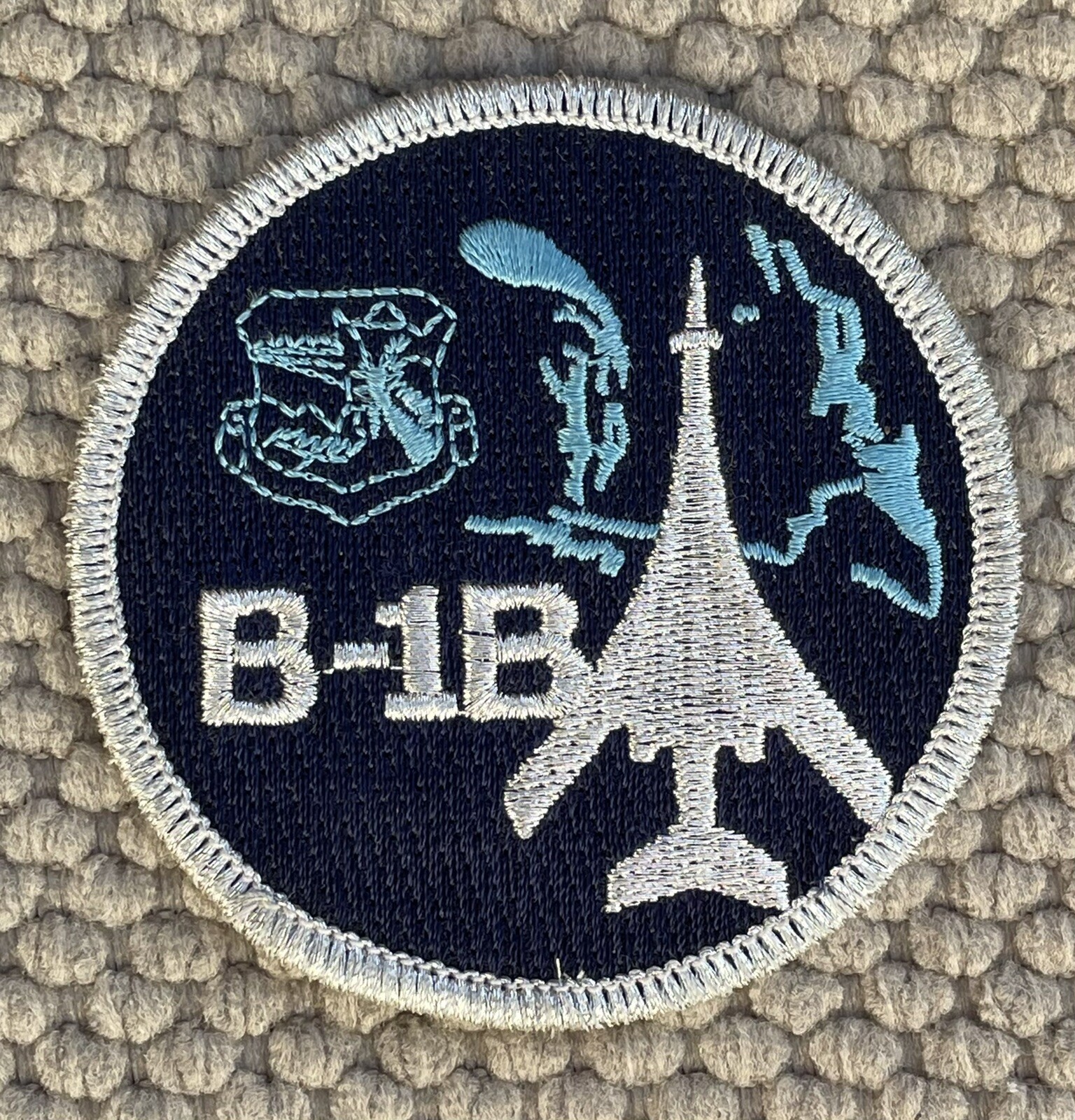 B-1B Classic Lancer Patch Metalic Thread 3” | eBay