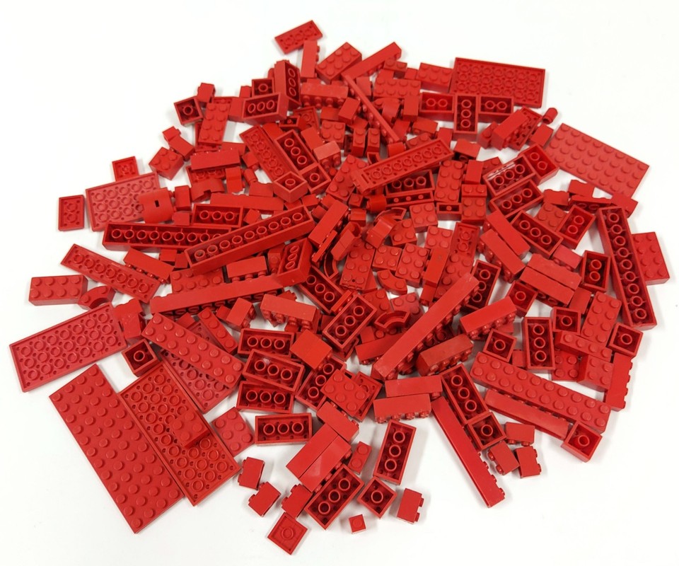 Vintage Lego Classic Old Red Bricks Plates 1970s Mixed Bundle AG975 | eBay