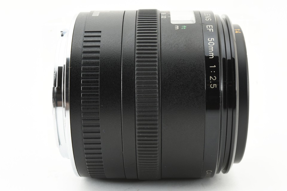 ⚡ Mint ⚡ Canon Ef Compact Macro 50mm F/2.5 Standard Macro Lensfrom ...
