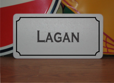 Lagan Metal Sign | eBay