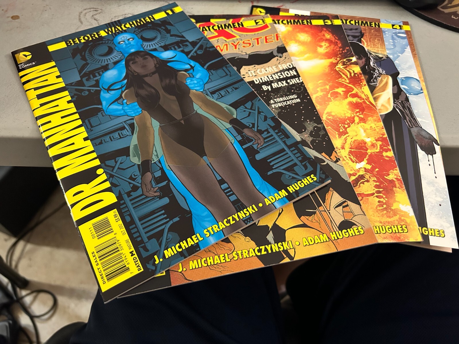 Before Watchmen Dr Manhattan comic book Complete run 1-6 Alan Moore ...
