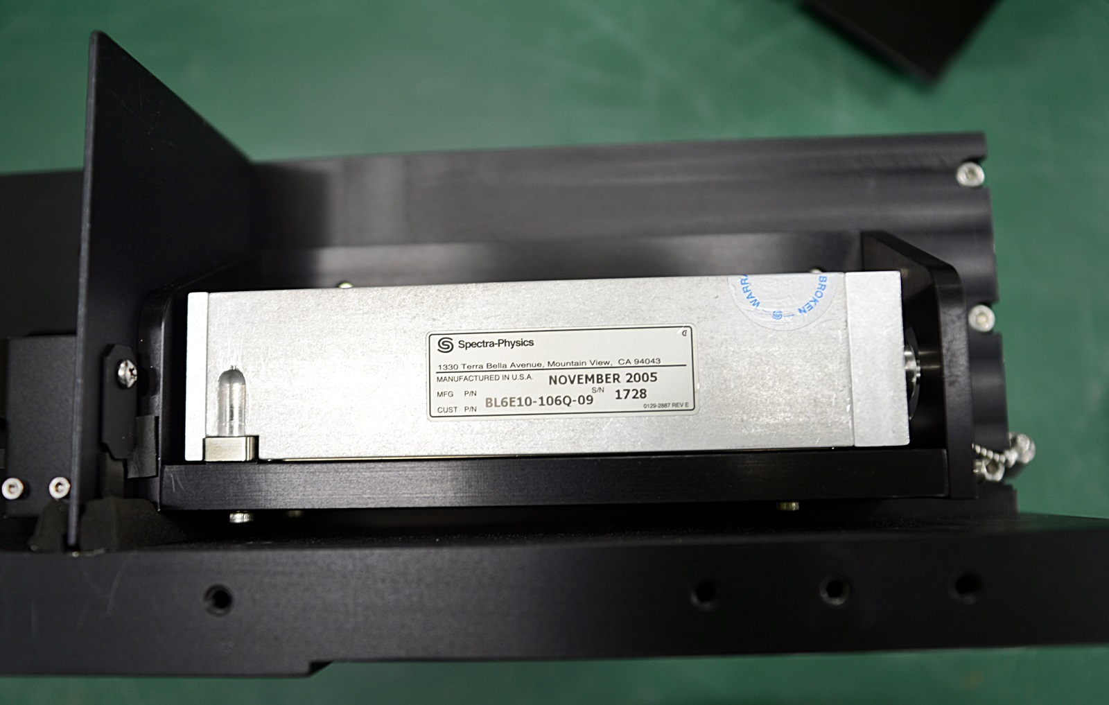 ESI Laser Spectra Physics Power J40-8S40-18K-09 / Laser BL6E10-106Q-09 ...