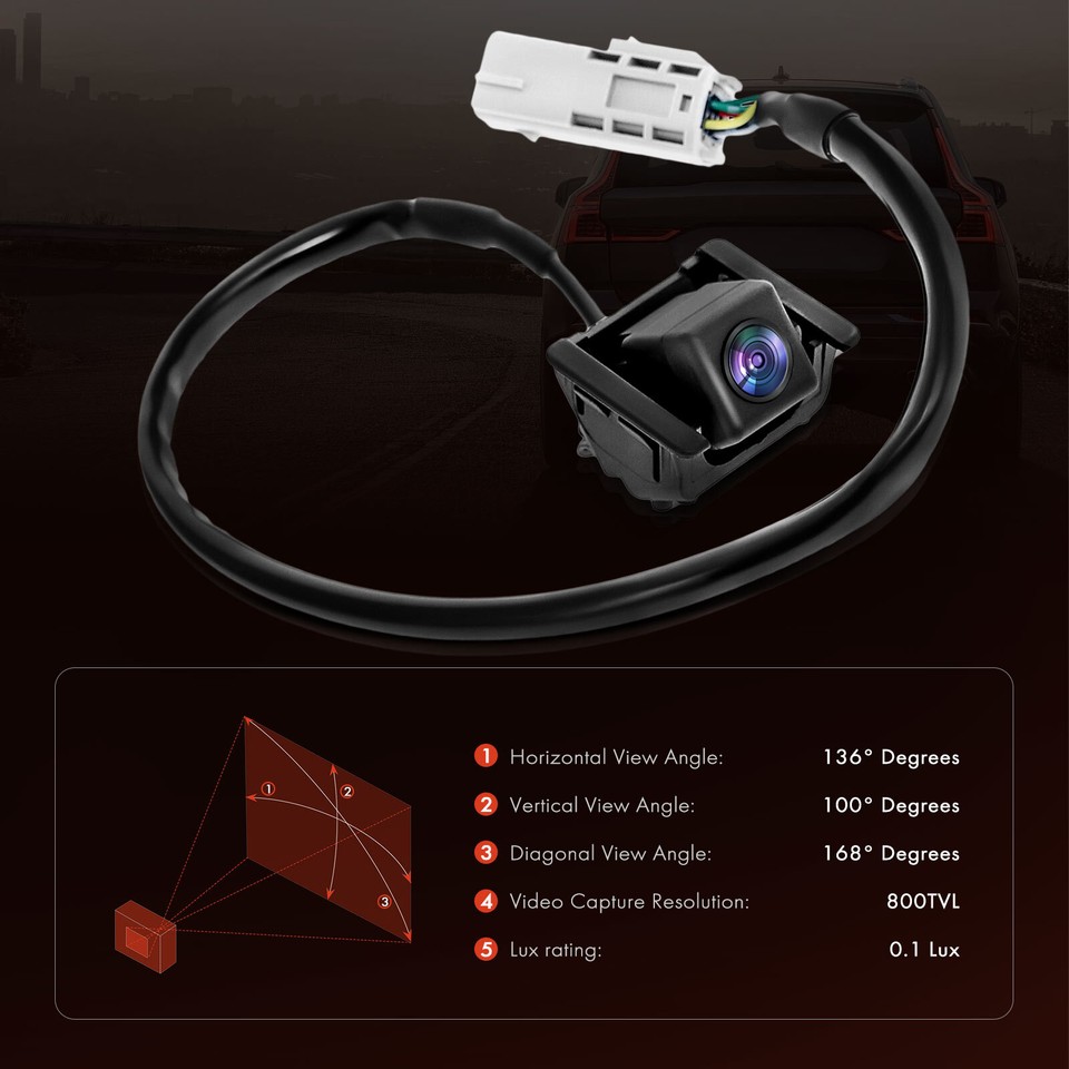 Back Up Parking Assist Camera for GMC Acadia Buick Enclave Saturn ...