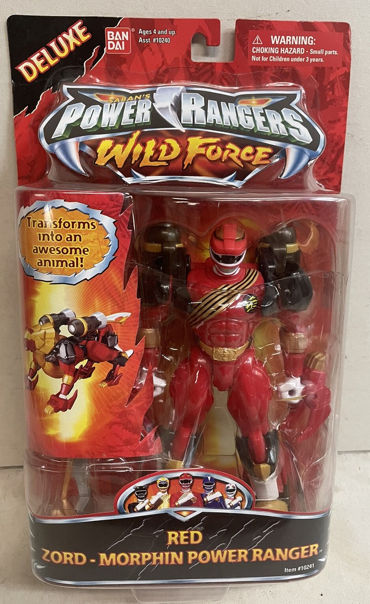 Power Rangers Forca Selvagem Ranger Vermelho Ranger Vermelho | Força