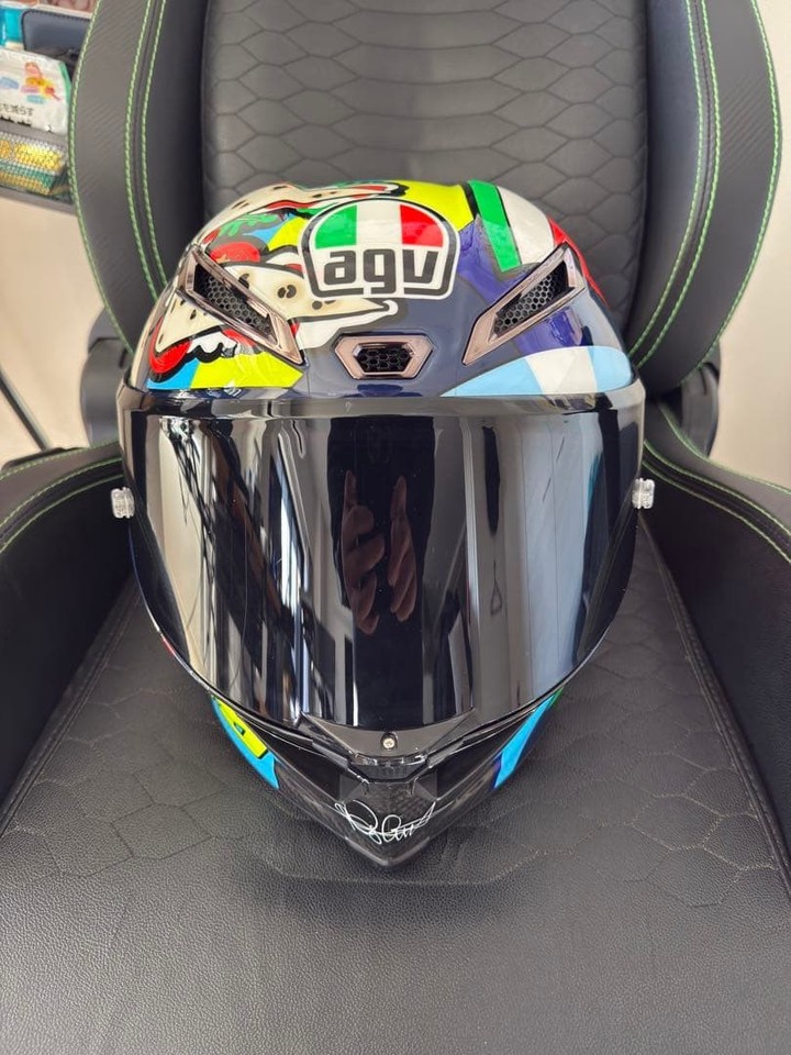 AGV Pista GP RR Menu Misano XL Full Face Motorcycle Helmet Watermelon ...