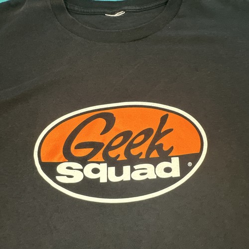 Geek Squad T Shirt Men Extra Large XL Best Buy Uniform Tech Logo 00s ...