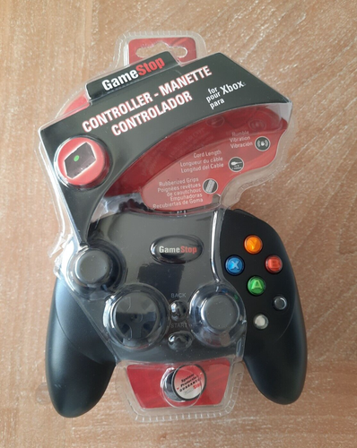 BRAND NEW / SEALED Gamestop Pelican Original XBOX wired controller ...