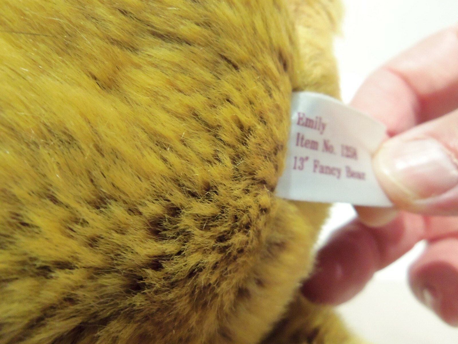 EMILY COLLECTIBLES EMILY PLUSH BEAR - 13 INCHES | eBay