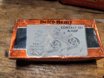 Delco Remy Distributor Ignition Contact Points Part # A-106P | eBay