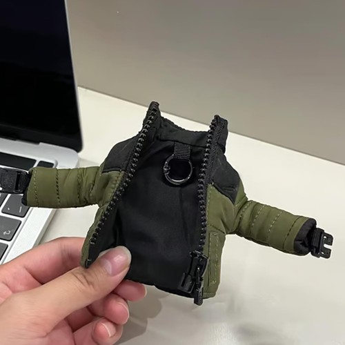 Humorous Keychain Keyring Fashionable Mini Down Jacket for Men Women ...