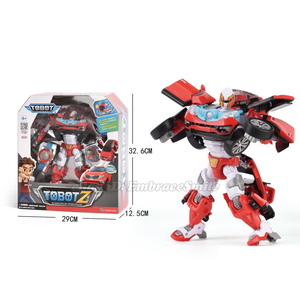 Tobot Z Transforming Convert Car to Robot Action Figure Toy Boy Gift | eBay